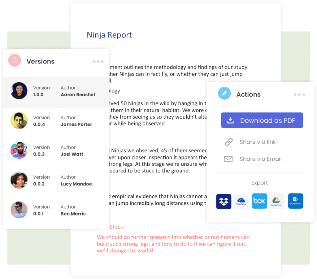 How It Works | Version Control & Collaboration for Word | Simul Docs