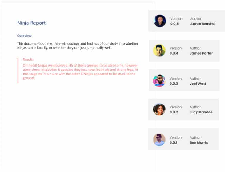 Version Control for Microsoft Word | Free Tool | Simul Docs