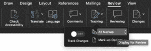 How to hide Tracked Changes in Microsoft Word Documents