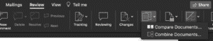 How to Compare two documents in Microsoft Word