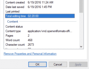 How to see how much time you've spent on a Microsoft Word Document
