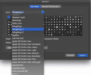 How to Insert a Tick Symbol In Microsoft Word Documents