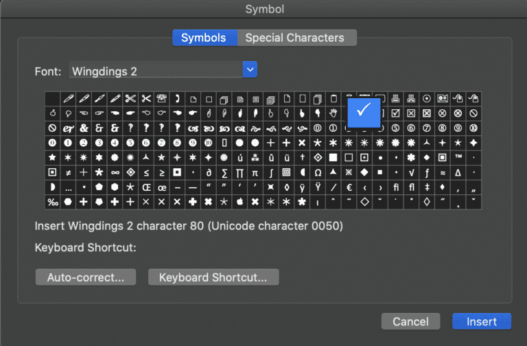 How to Insert a Tick Symbol In Microsoft Word Documents
