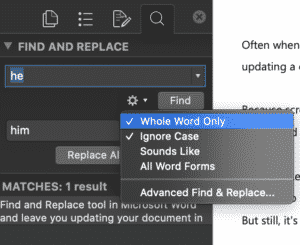 How to Find and Replace Words in Microsoft Word Documents