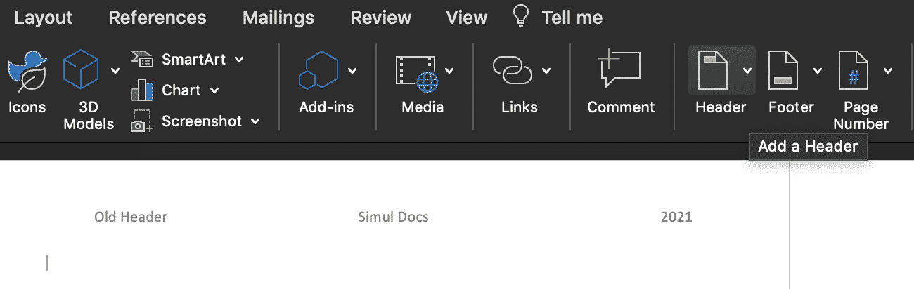How to Edit the Footer in your Microsoft Word Document
