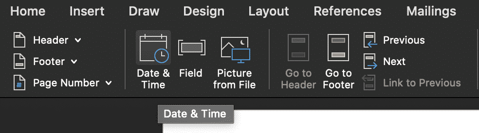 How To Correctly Put Date In A Document Header Gillock Sult1984