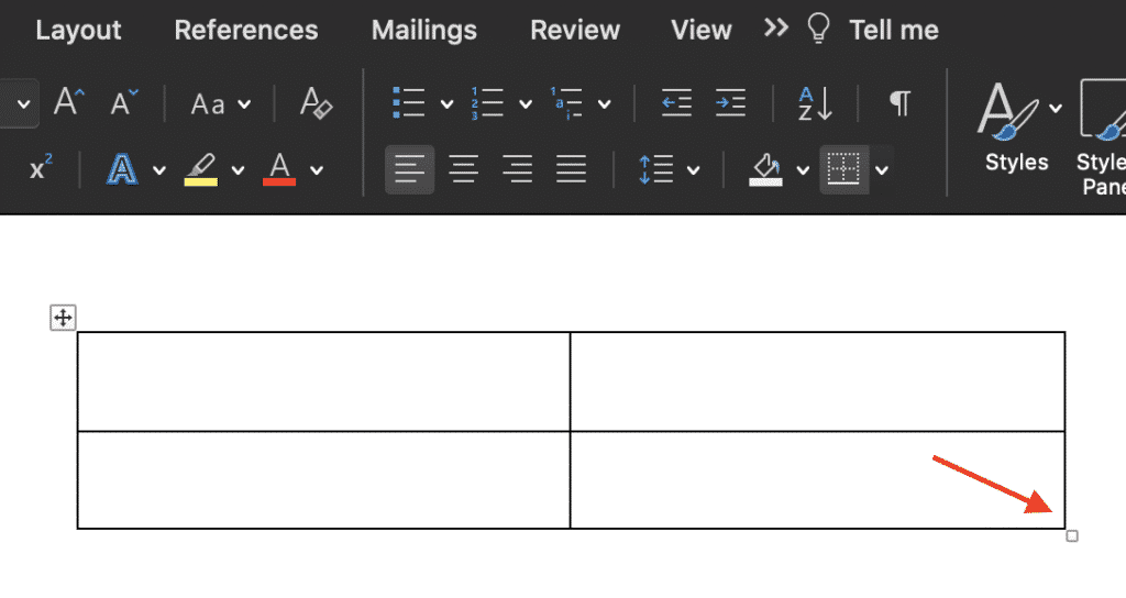 How To Create A Split Page In A Microsoft Word Document