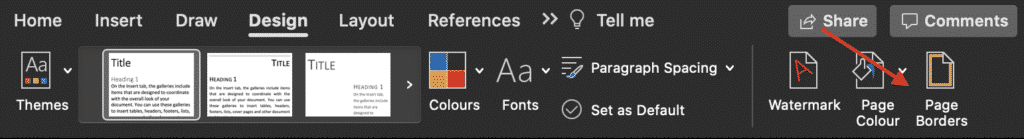How To Change The Border Width And Colour In Microsoft Word Simul Docs