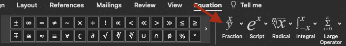 How To Create Fractions In A Microsoft Word Document