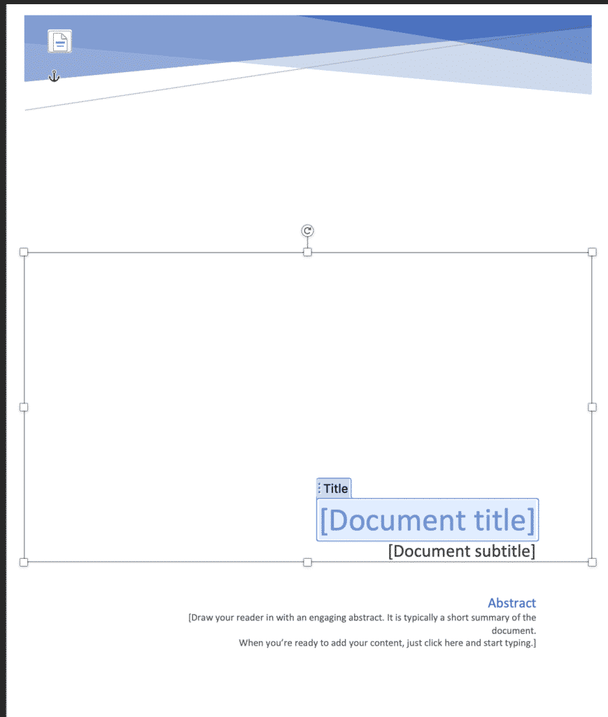 How To Add A Cover Page To Your Microsoft Word Document