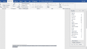 How to change the layout and formatting of footnotes in Microsoft Word