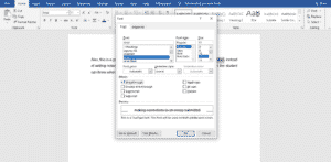 How to draw a line through text in Microsoft word - Simul Docs