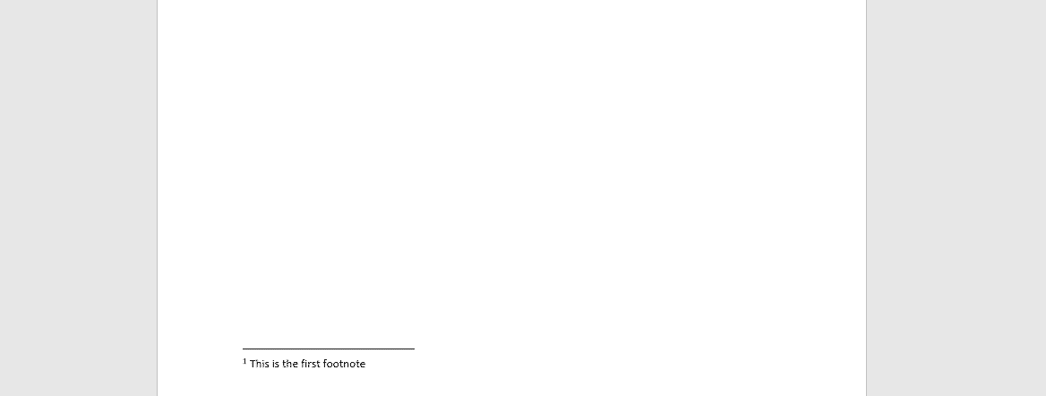 How to cross-reference footnotes and endnotes in Microsoft Word