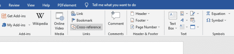 How to cross-reference footnotes and endnotes in Microsoft Word
