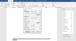 How to change the layout and formatting of footnotes in Microsoft Word