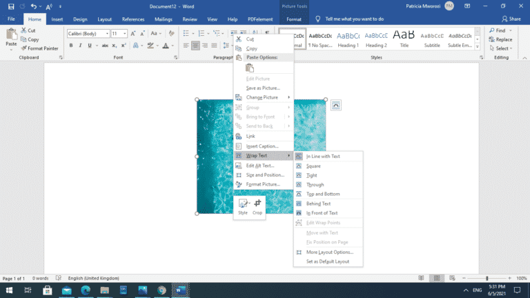 How to create a see-through text box in Microsoft Word