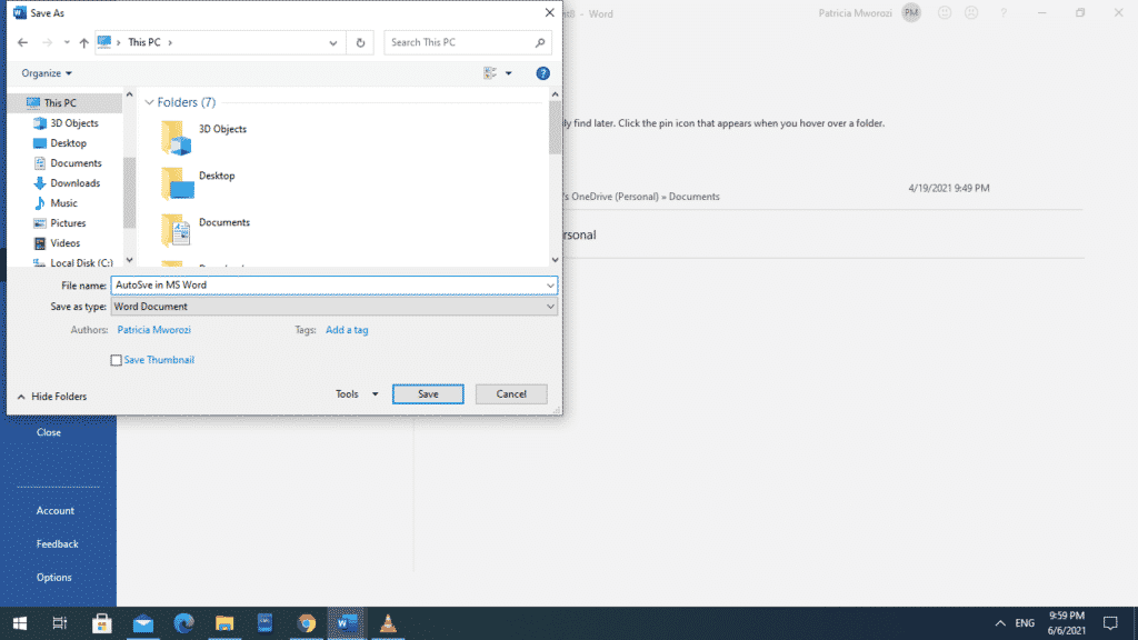 Microsoft Word Autosave Corrupted Ipmertq