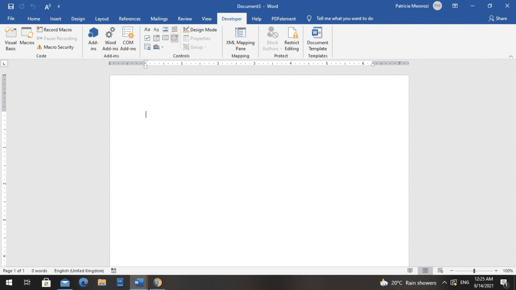 Word Developer Tools Format Date Picker Intelligentjolo