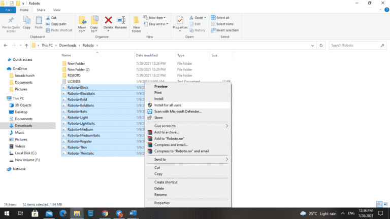 How to create new text styles in a Microsoft Word documents