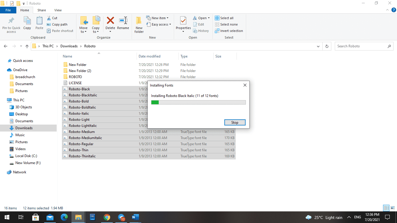 How to create new text styles in a Microsoft Word documents