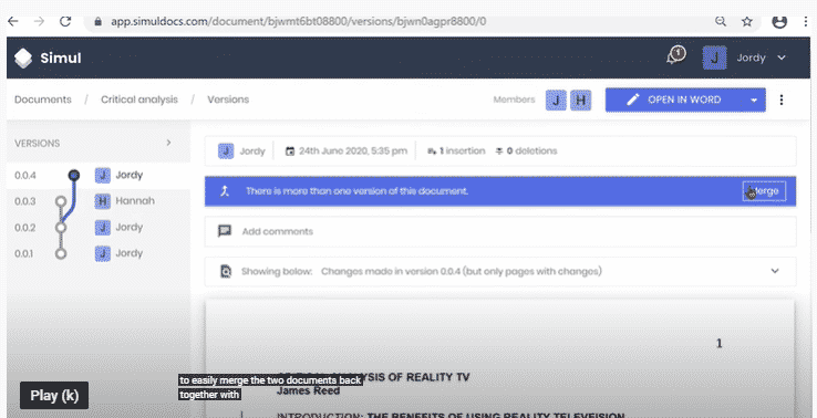 How To Ensure Someone Has The Latest Version Of A Document