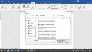 How to use the Merge Feature in a Microsoft Word document
