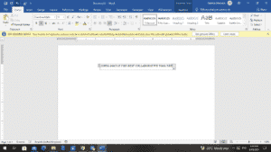 How To Put Multiple Lines Of Text In Brackets In Word