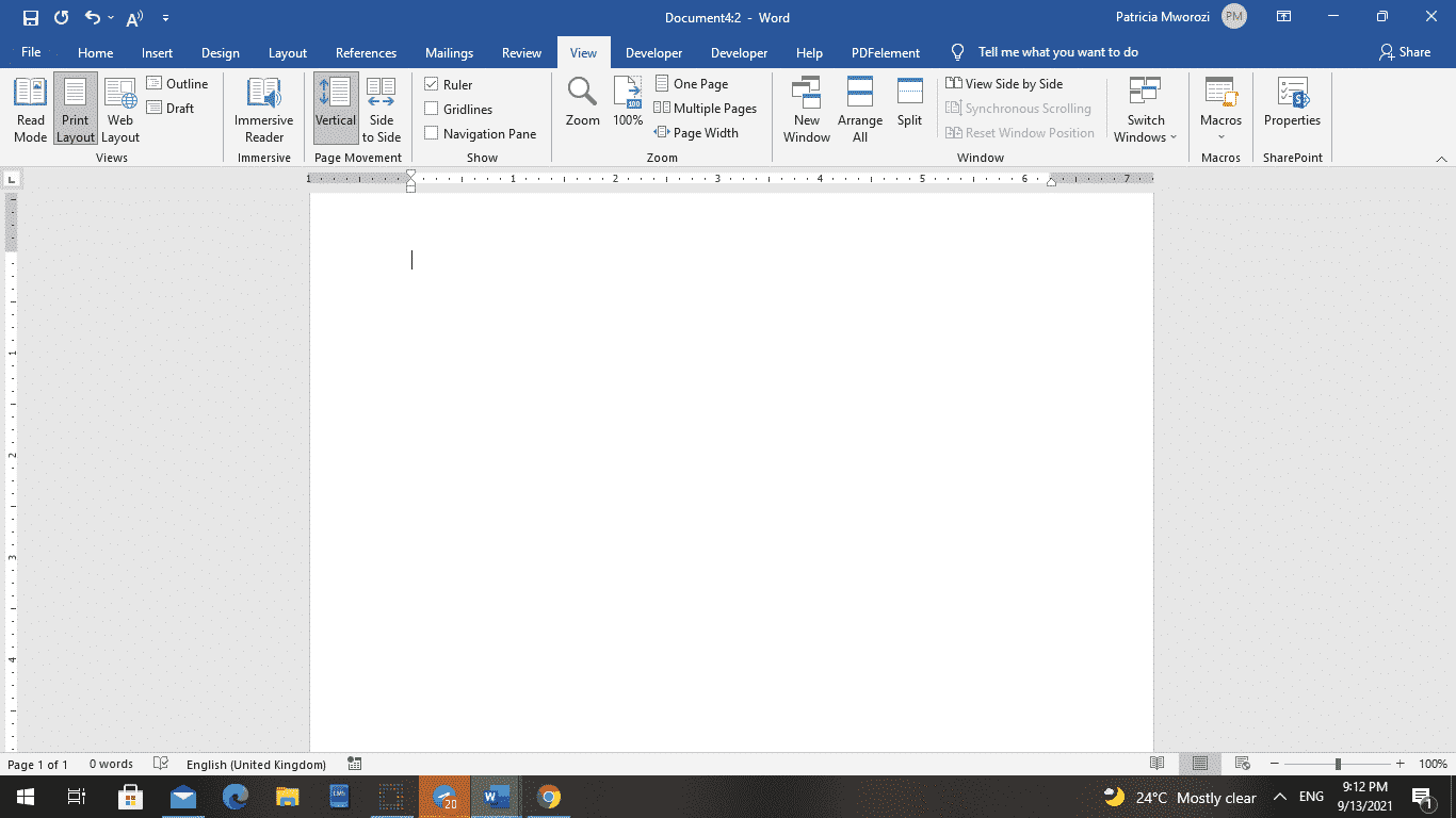How To Add A Background Image To One Page Of Microsoft Word Documents