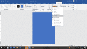 How to add a background image to one page of Microsoft Word documents