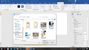 How to add a background image to one page of Microsoft Word documents