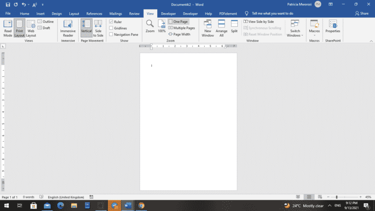 How to add a background image to one page of Microsoft Word documents