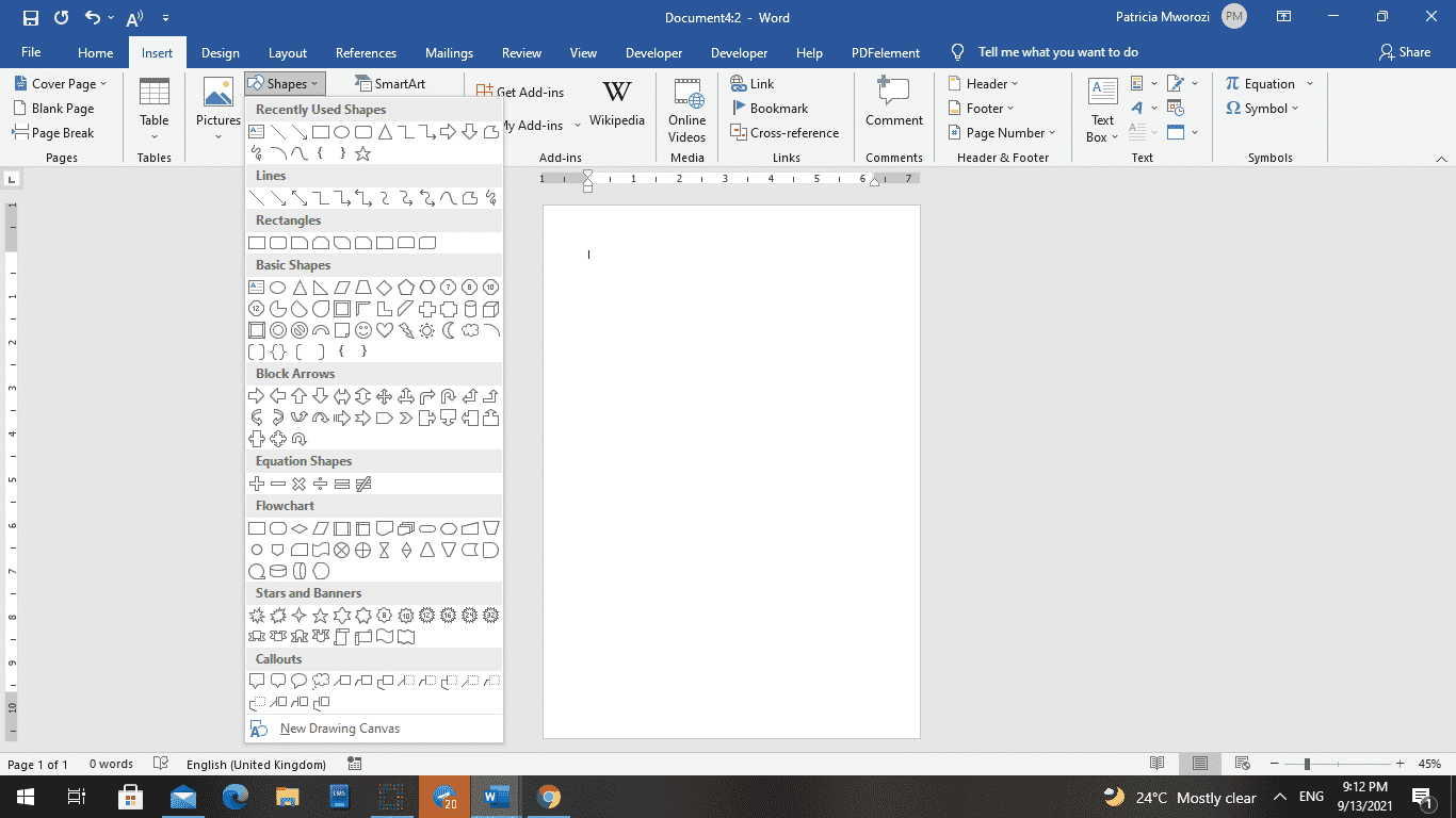 How to add a background image to one page of Microsoft Word documents