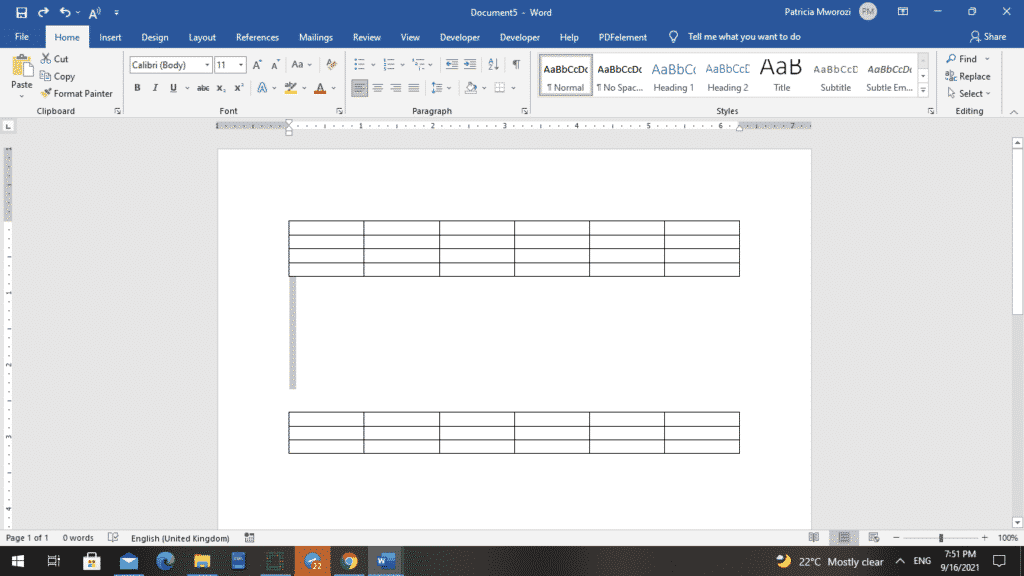 How To Combine Tables In Microsoft Word Documents