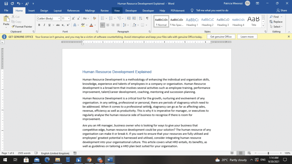 How To Reorder Pages In Microsoft Word Document