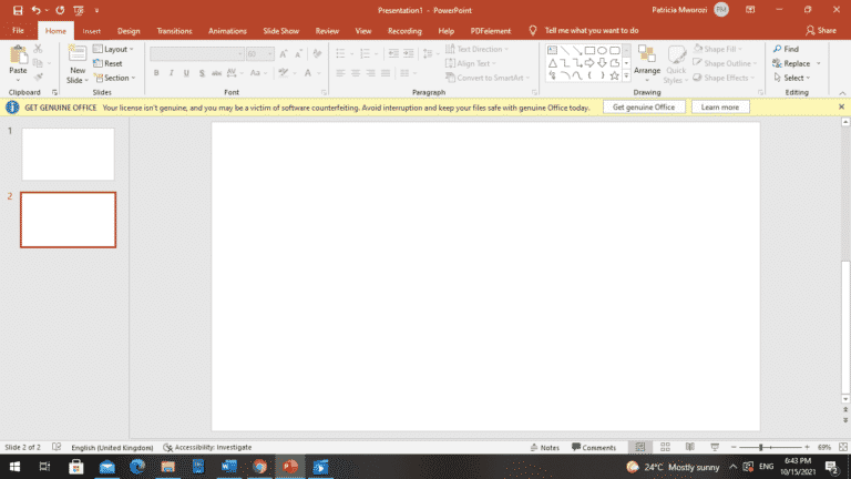 How to convert a Microsoft Word document to PowerPoint
