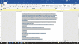 How to convert a Microsoft Word document to PowerPoint