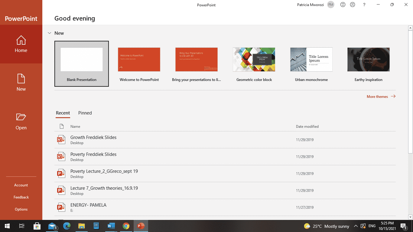 How to convert a Microsoft Word document to PowerPoint