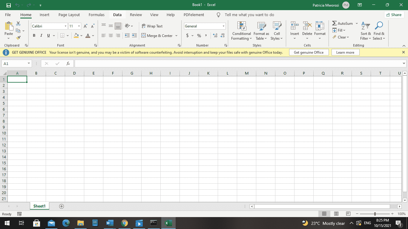 How to convert a Word document to Microsoft Excel