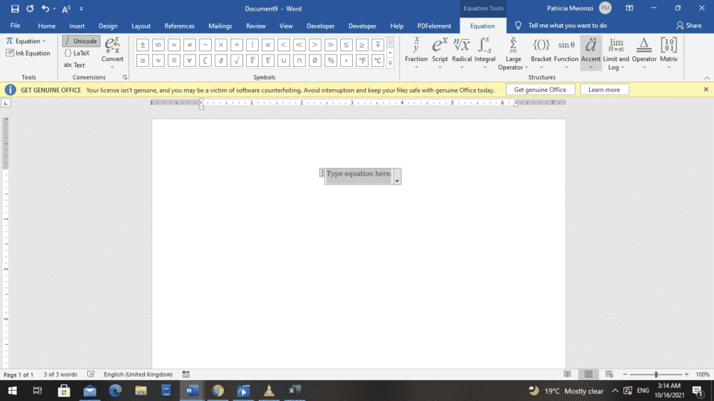 How To Insert A Line Over The Top Of Text In Word Documents