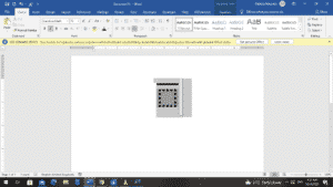 How to insert a line over the top of text in Word documents