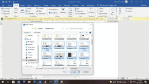 How to merge images in Microsoft Word document