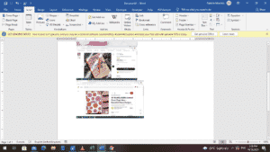 How to merge images in Microsoft Word document