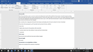 How to print a Microsoft Word document without margins