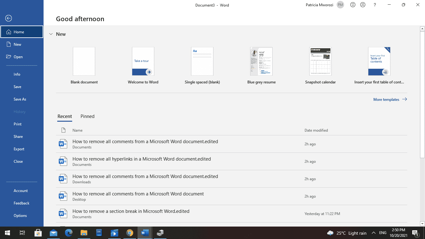 How to show or hide paragraph marks in Microsoft Word