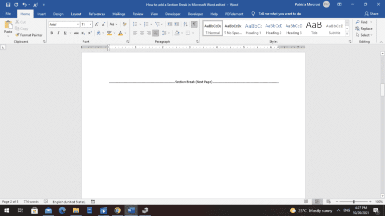How To Show Or Hide Section Breaks In Microsoft Word how-to-show-or-hide-section-breaks-in-microsoft-word