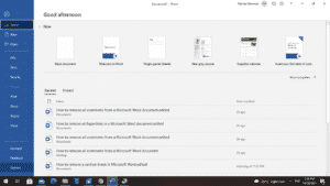 How to show or hide section breaks in Microsoft Word