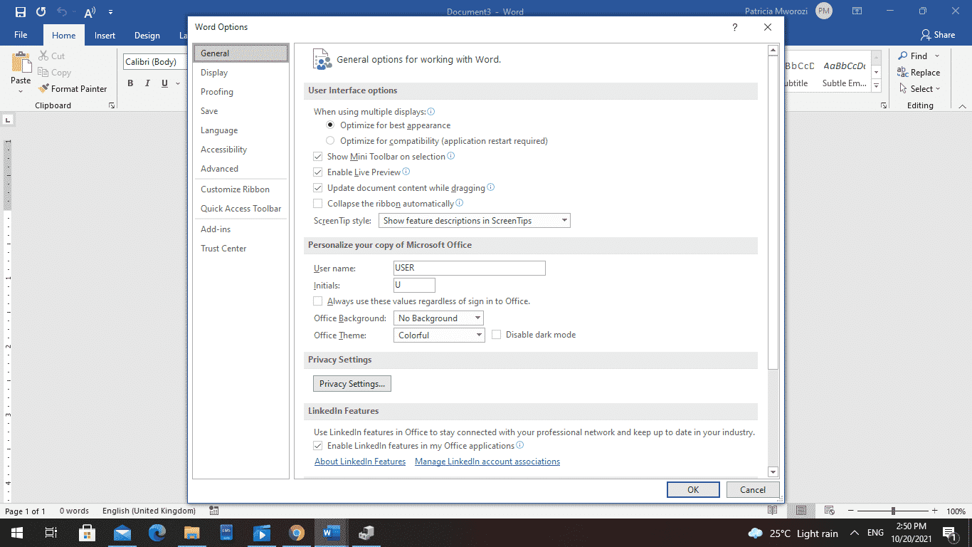 How to show or hide section breaks in Microsoft Word