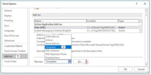 How to apply a template to an existing Microsoft Word document