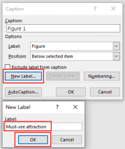 How to add captions to your graphics in Microsoft Word