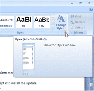 How to use the document map in Microsoft Word documents